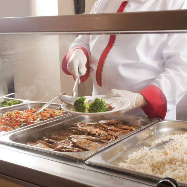 Buffets Transition To Cafeteria-Style Dining During The Pandemic