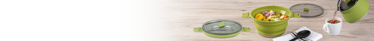 Collapsible pots, Cookware For Camping & Collapsible Cooking Pots