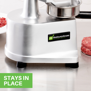 Hi Tek Stainless Steel 5" Hamburger Patty Molding Press - 1/2 lb, with ...