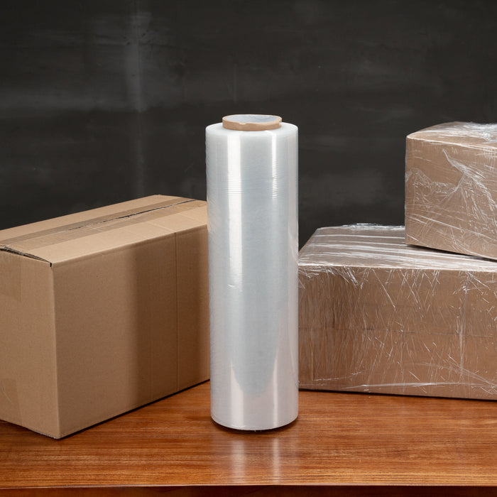 Handy Tek Clear Plastic Stretch Wrap - Heavy-Duty, 80 gauge - 20" x ...
