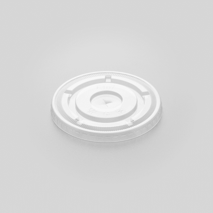 Visage Clear Plastic Flat Lid - Fits 32 oz Cold Cup - 1000 count box