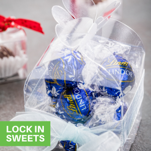 Sweet Vision Clear Plastic Favor Box - Tuck Top, Pop & Lock Bottom - 1 ...