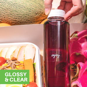 Label Tek Plastic Wheatgrass Label - Clear with White Font, Water ...